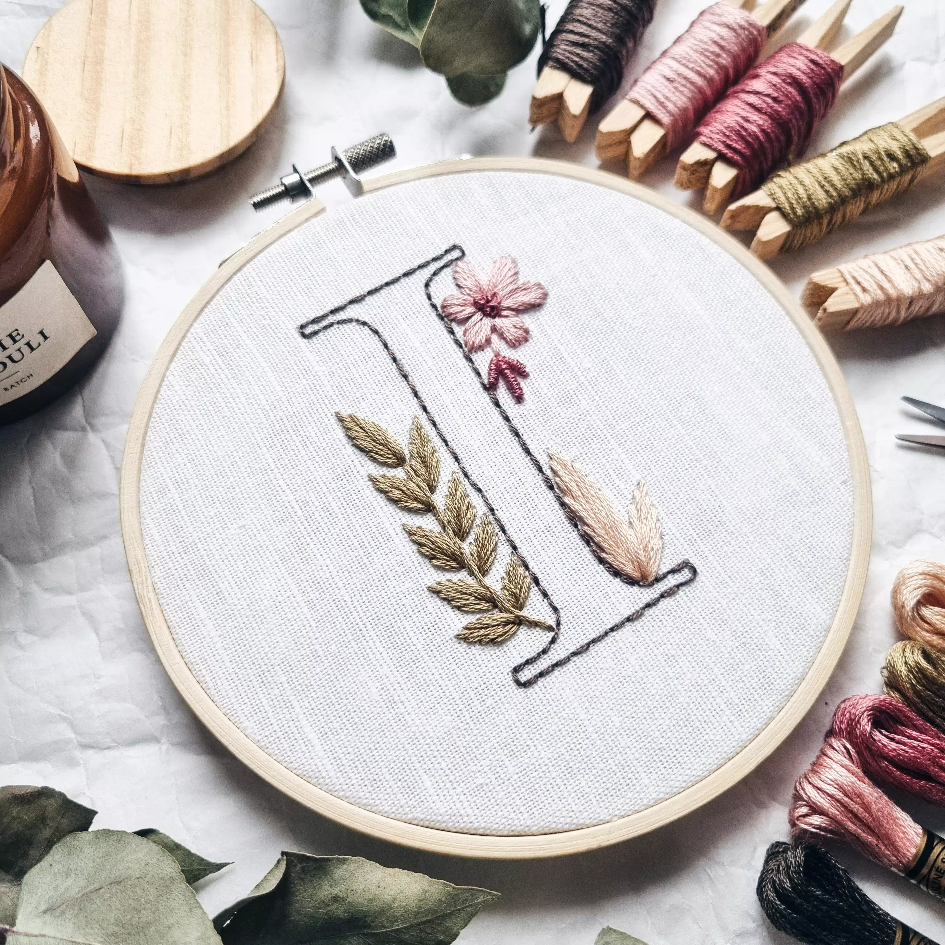 Letter I - Cupofneedles